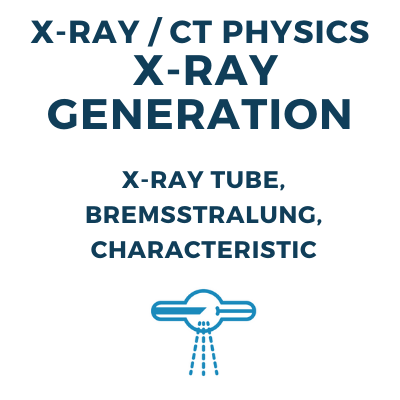 X-ray Generation, Pictorial Guide [Bremsstrahlung, Characteristic ...